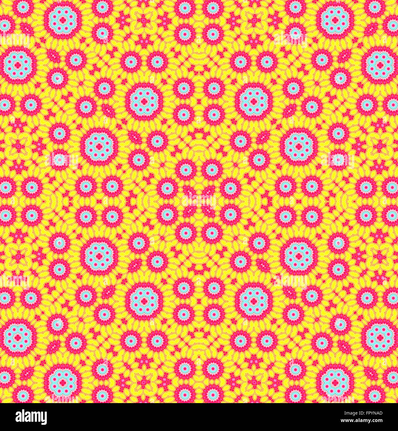 Bright pattern background with abstract flower Stock Photo - Alamy