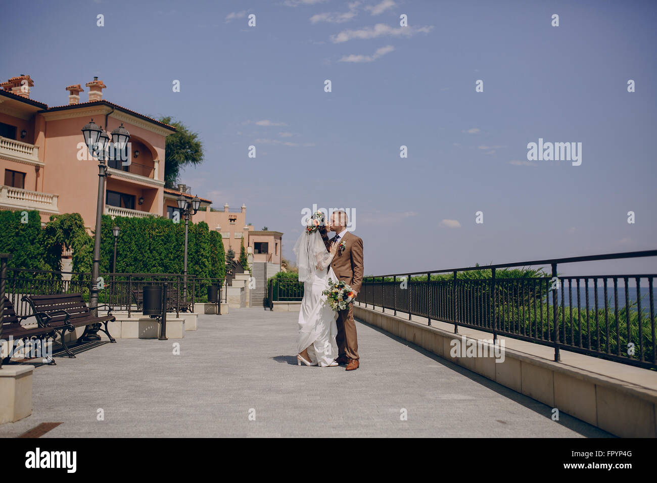 sunny wedding day Stock Photo - Alamy
