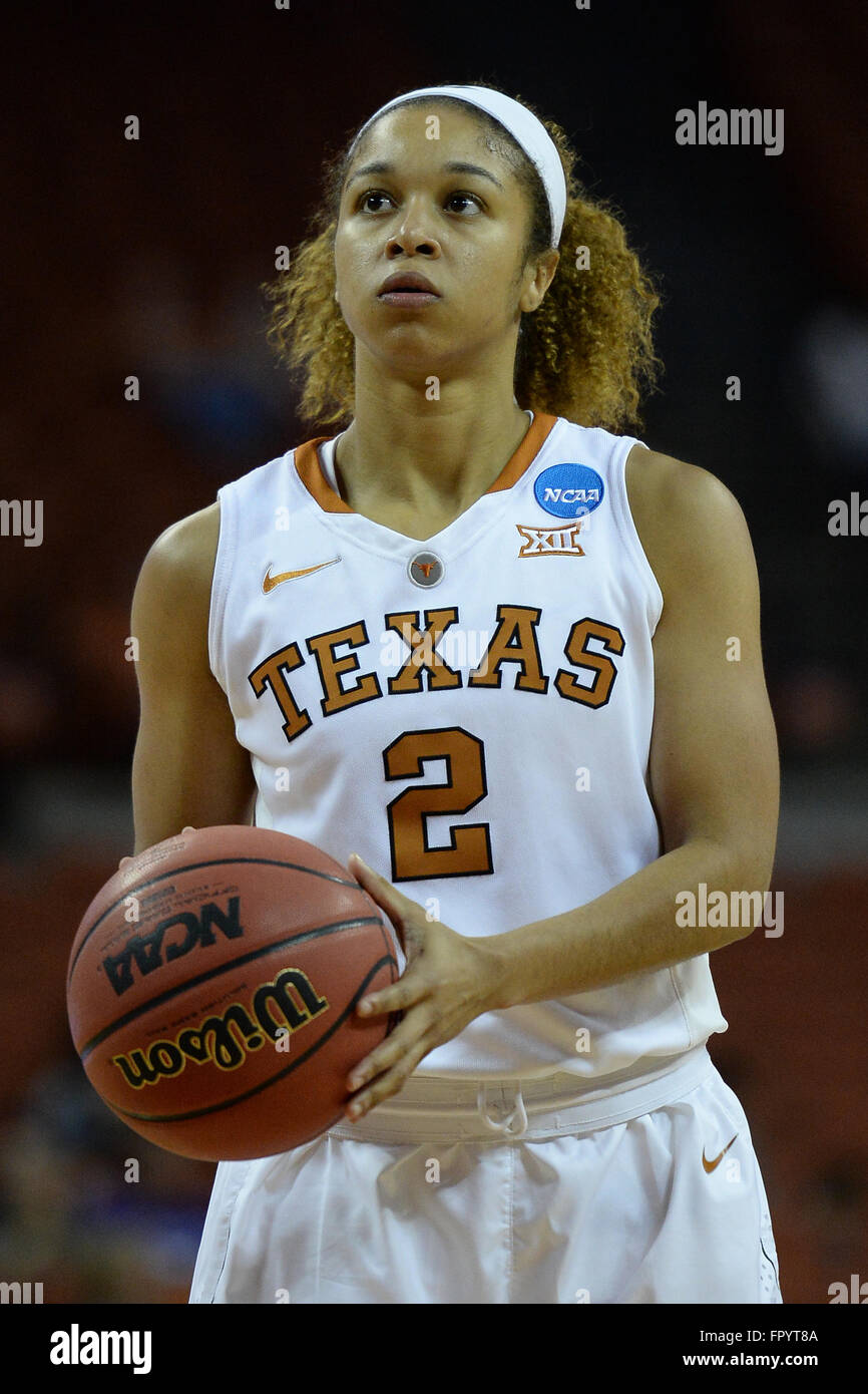 March 19, 2016. Celina Rodrigo #2 of the Texas Longhorns in action vs ...
