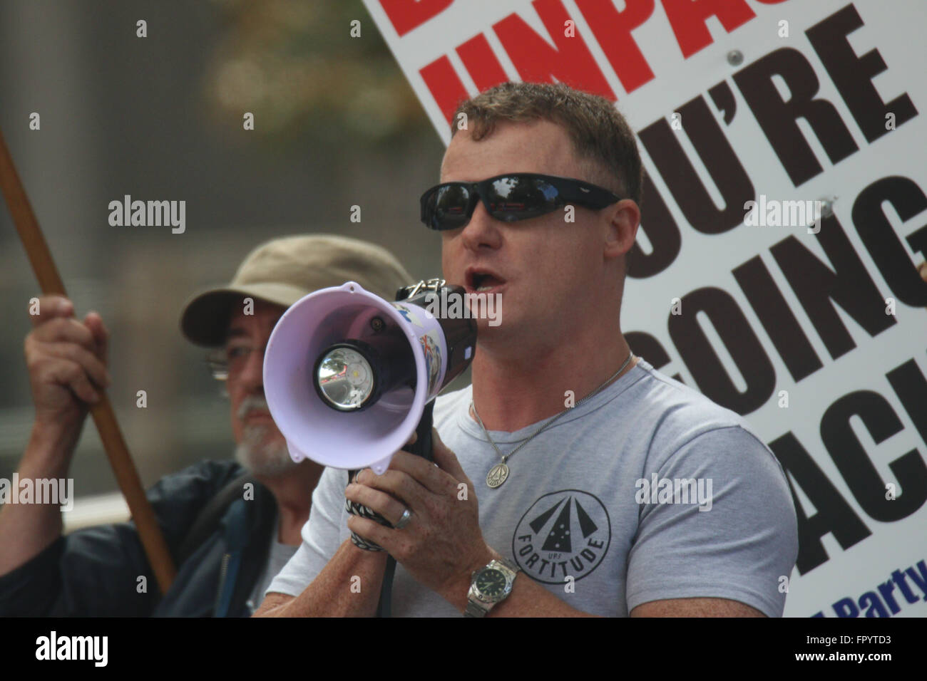 Sydney, Australia. 20 March 2016. Pictured: Chris Shortis from the ...