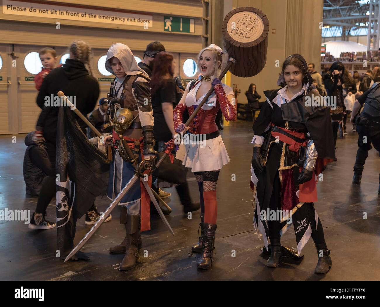 NEC MCM Birmingham Comic Con, Cosplayers from all over the country come ...