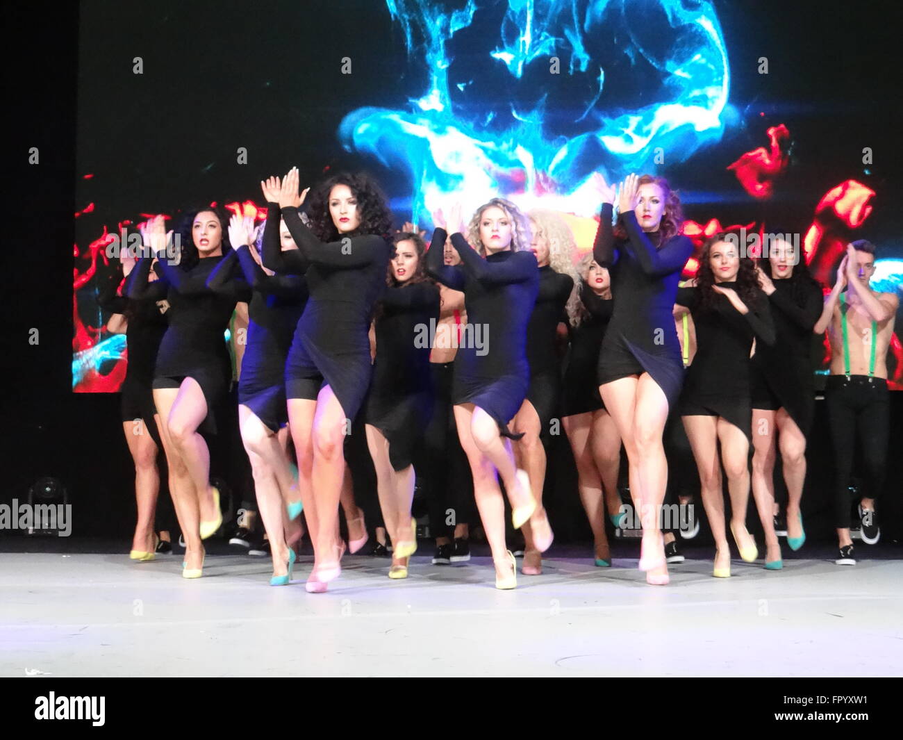 MADD College at the main stage of MOVE IT 2016 Stock Photo - Alamy