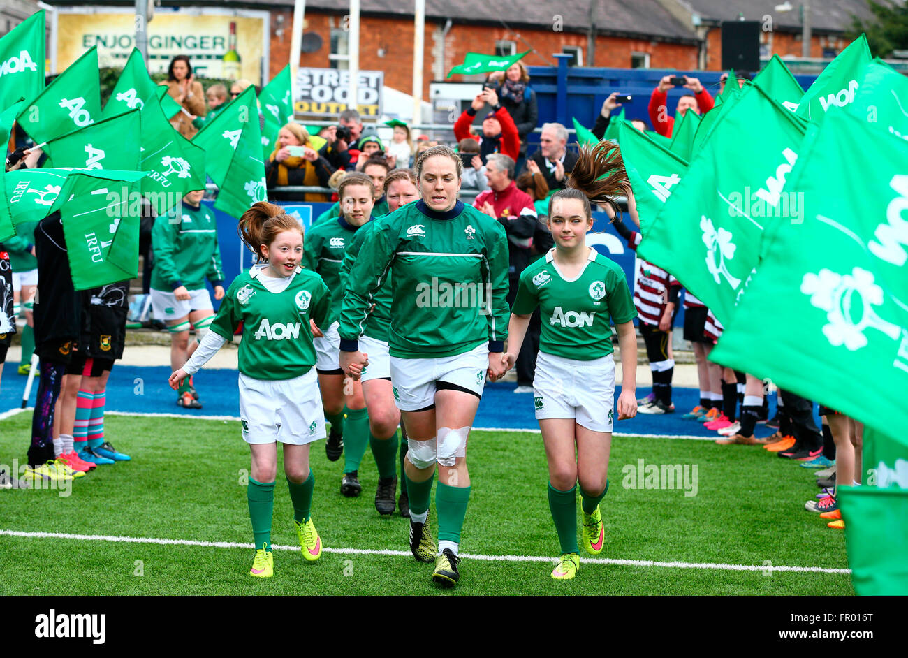 Donnybrook, Dublin, Ireland. 20th Mar, 2016. RBS Womens Six Nations ...