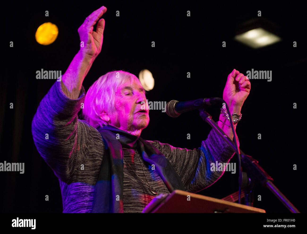 Dinkelsbuehl, Germany. 19th Mar, 2016. German-Jewish coloratura soprano ...