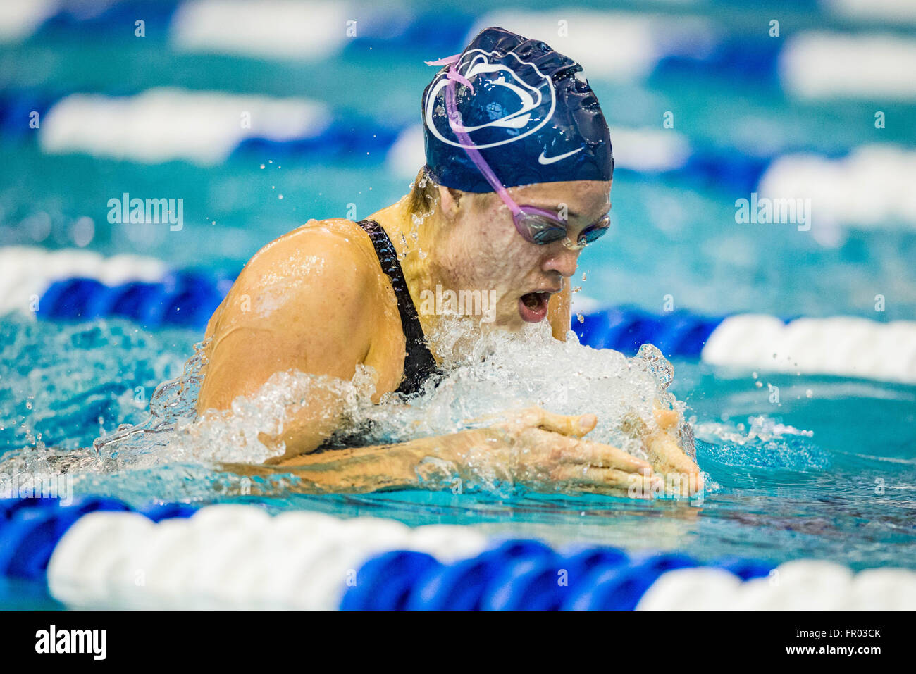 Penn State swimmer Melissa Rodriguez during the NCAA Women's Swimming ...