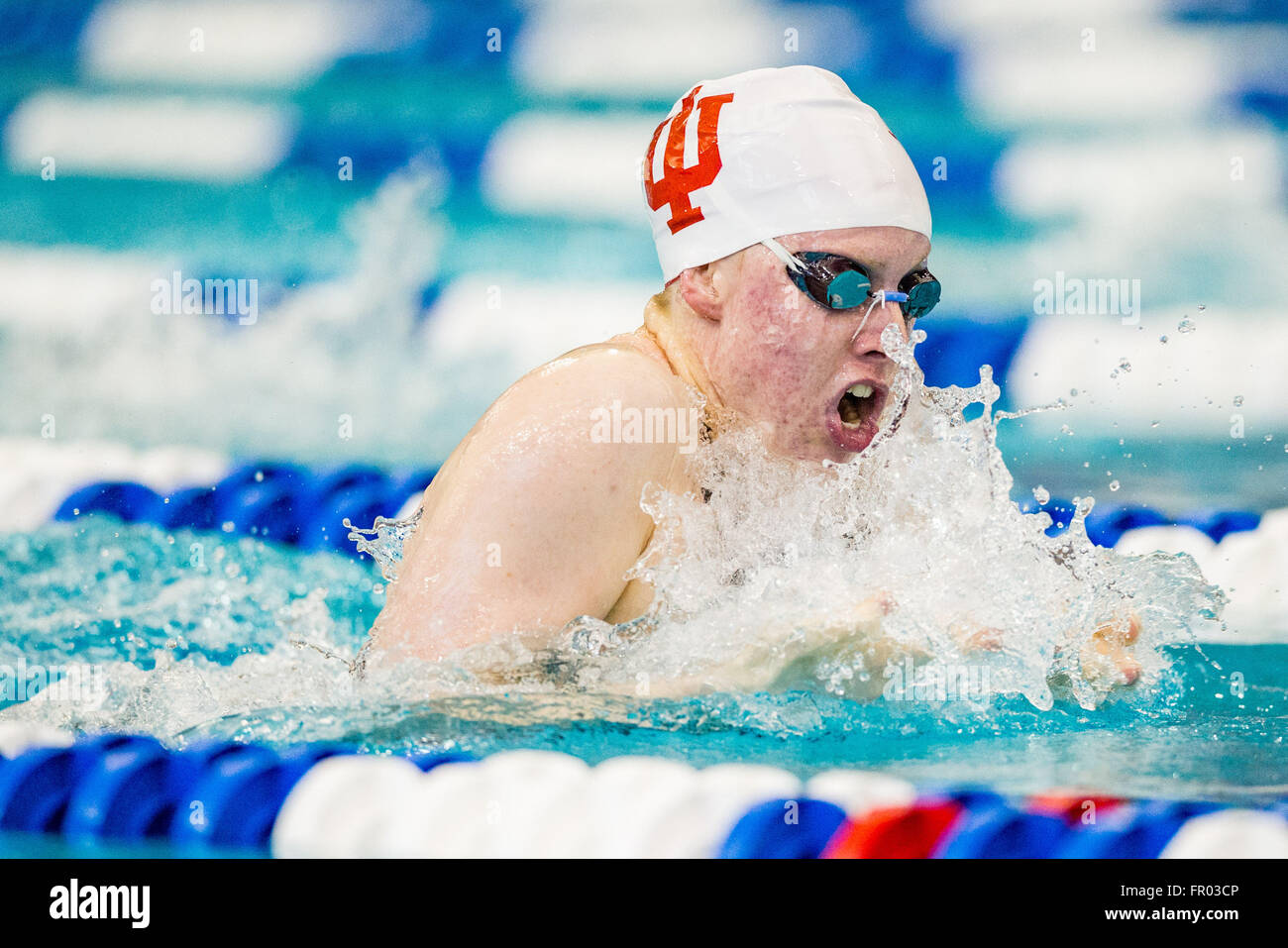 Indiana swimmer Lilly King during the NCAA Women's Swimming and Diving ...