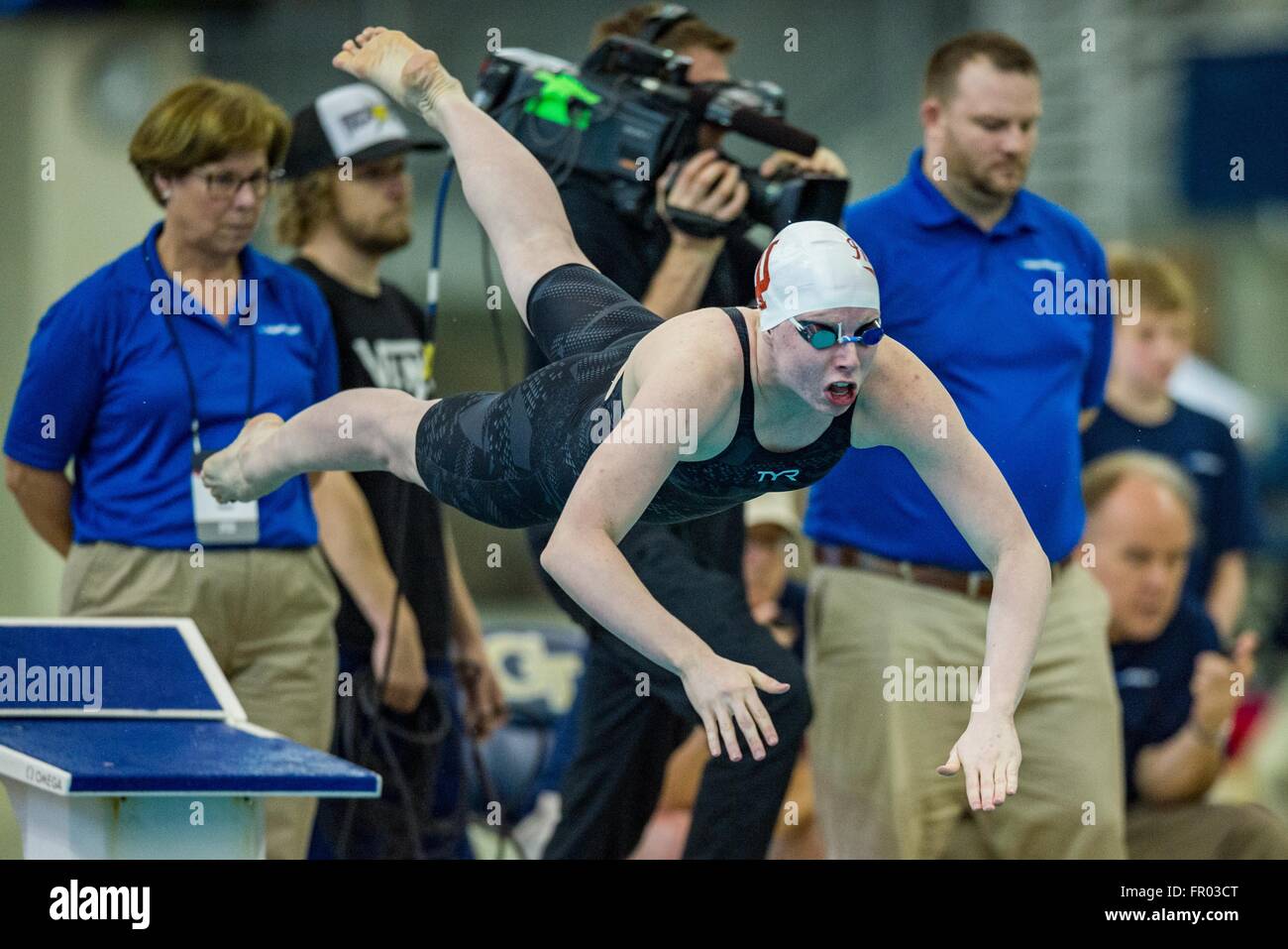 Indiana swimmer Lilly King during the NCAA Women's Swimming and Diving ...