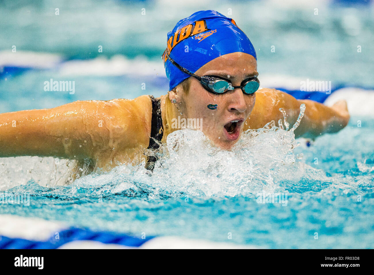 Florida swimmer Taylor Katz during the NCAA Women's Swimming and Diving ...