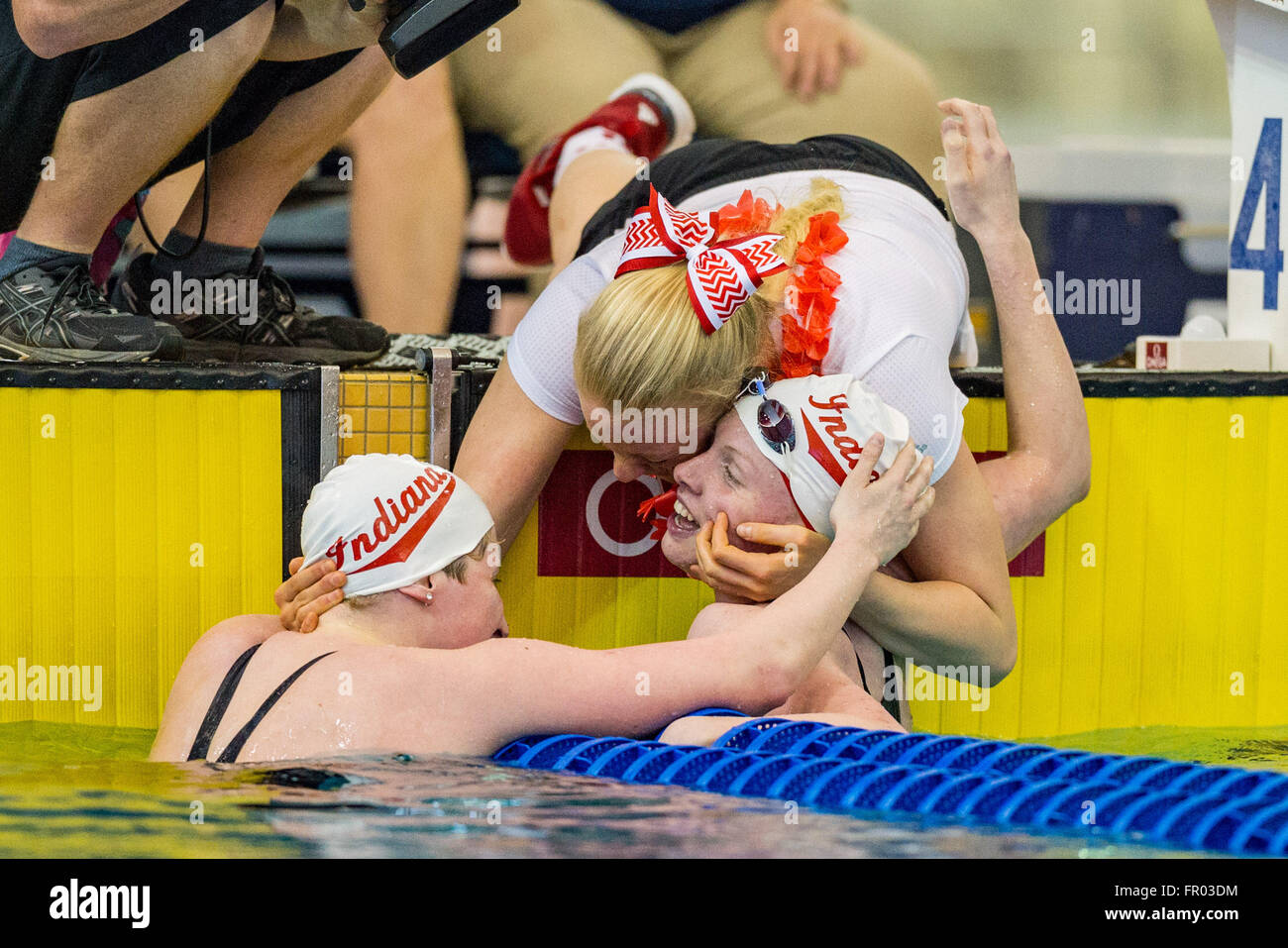 Indiana swimmer Lilly King during the NCAA Women's Swimming and Diving ...