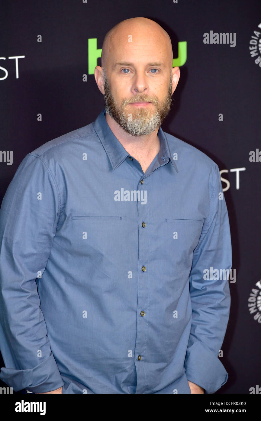 Hollywood, California. 19th Mar, 2016. Dave Erikson attends the 'Fear ...