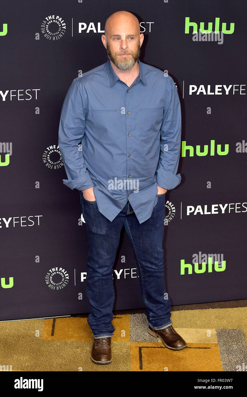 Hollywood, California. 19th Mar, 2016. Dave Erikson attends the 'Fear ...