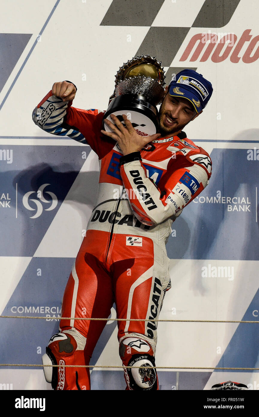 Losail International Circuit, Doha, Qatar. 20th Mar, 2016. Commercial ...