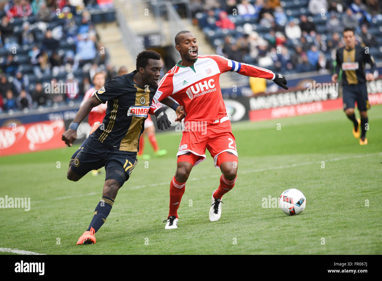 Chester, Pennsylvania, USA. 20th Mar, 2016. JOSE GONCALVES (23) of the ...