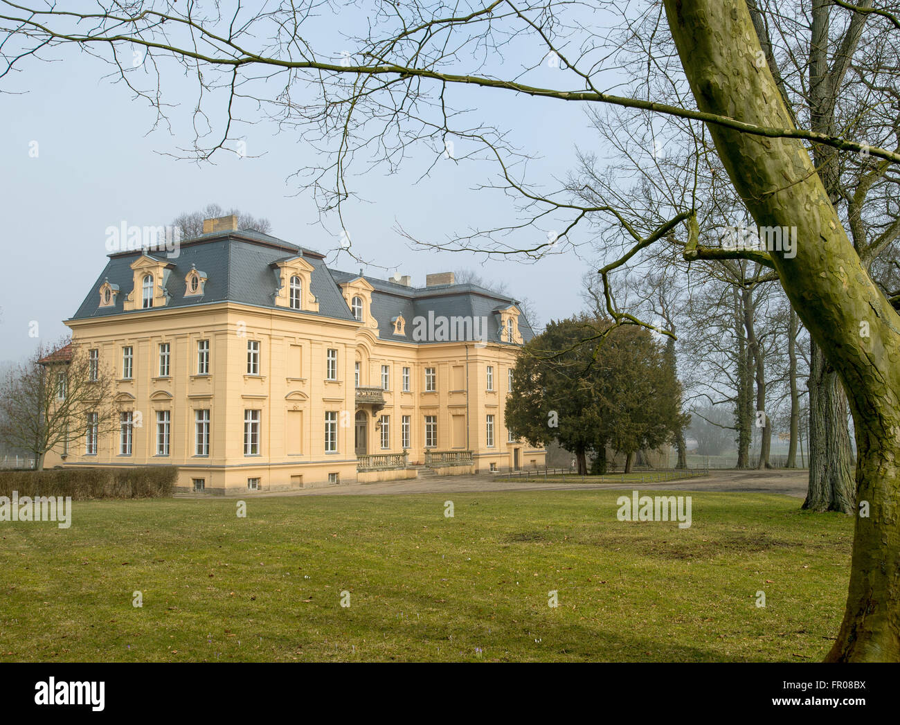 Bad Freienwalde, Germany. 9th Mar, 2016. The museum Altranft 'Workshop ...