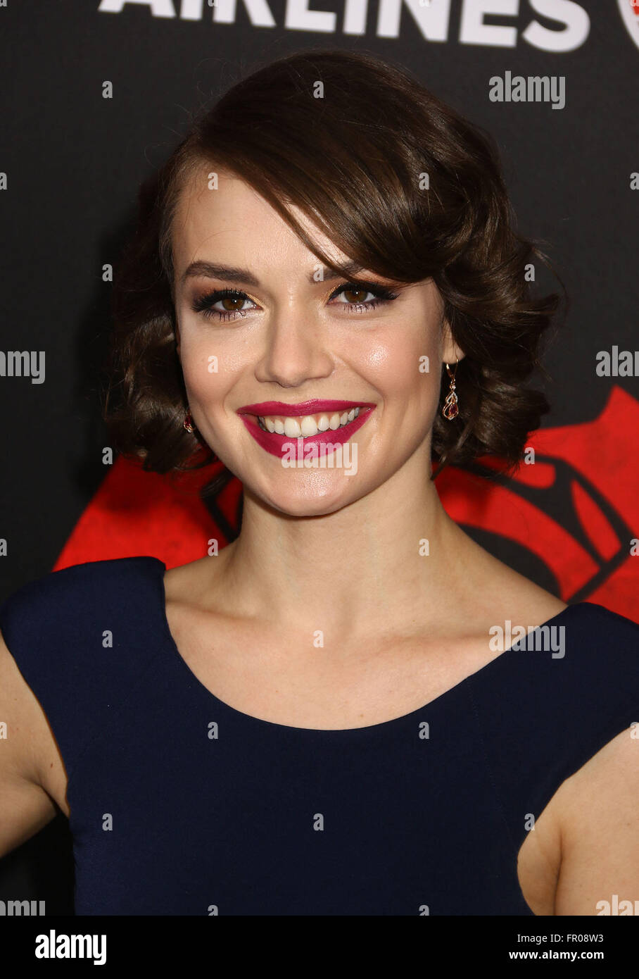 March 20, 2016 - New York, New York, U.S. - Actress ABBI SNEE attends ...