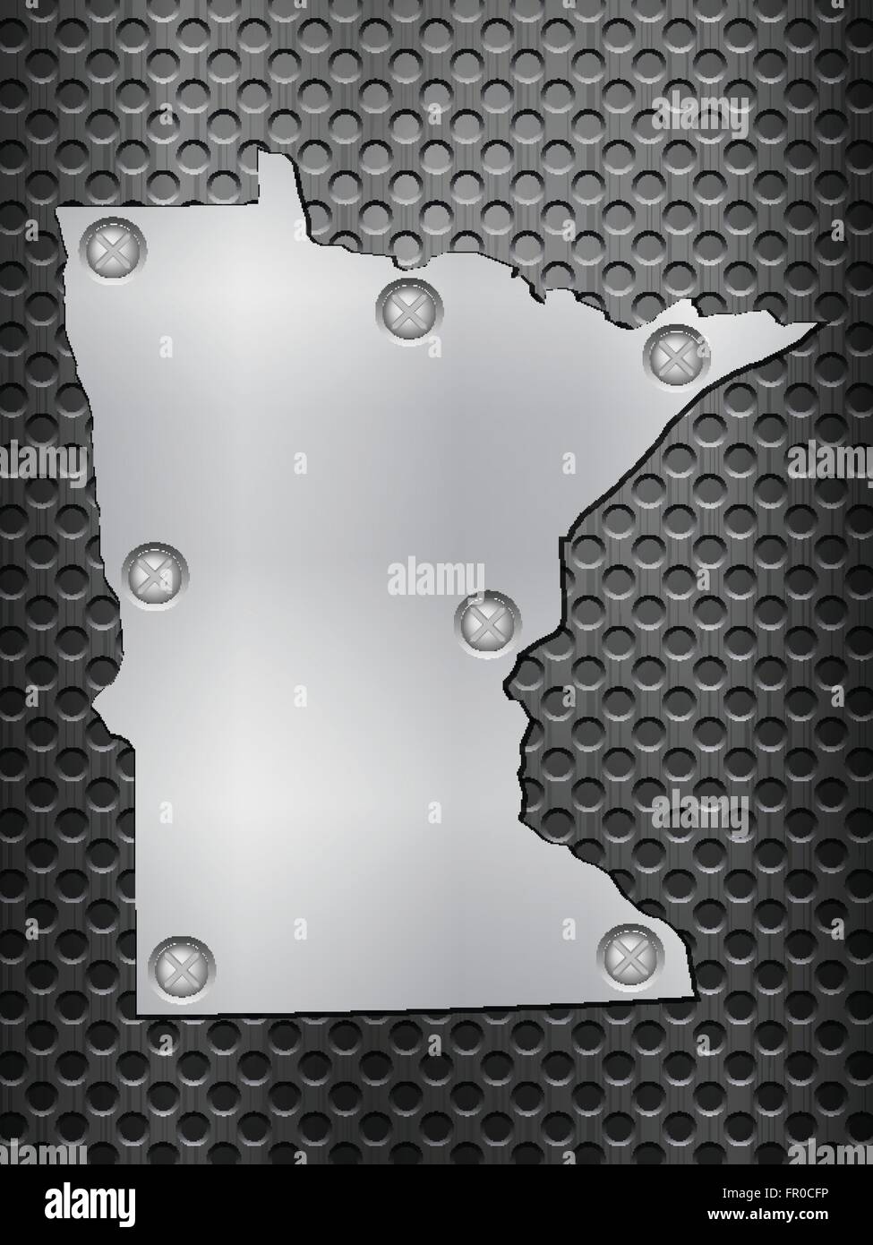 Map minnesota vector vectors hi-res stock photography and images - Alamy