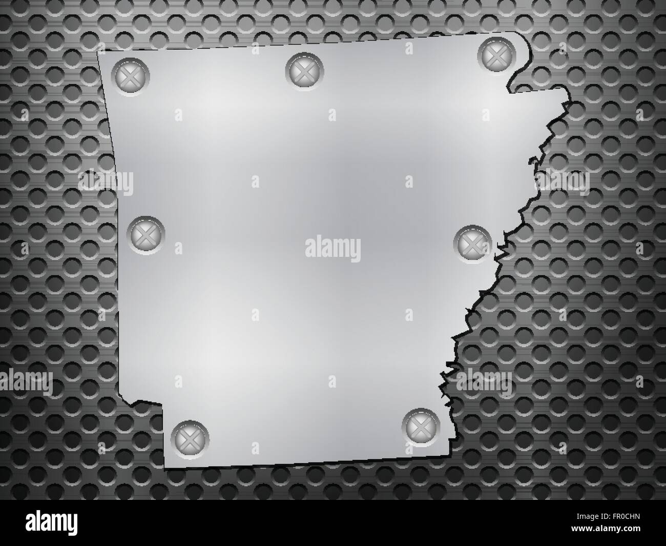 Arkansas state usa map Stock Vector Images - Alamy