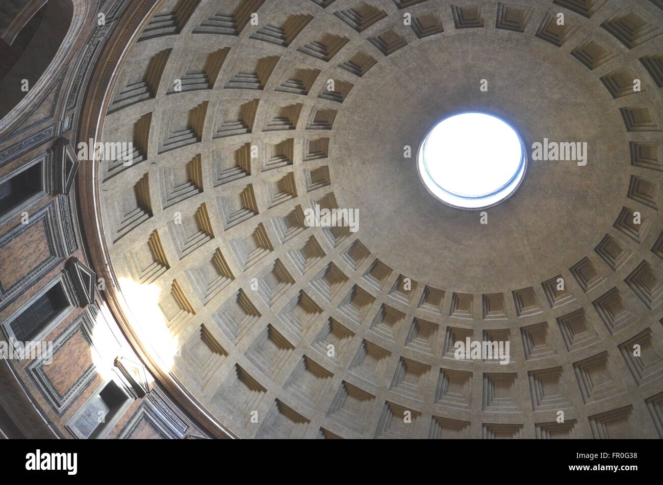 Interior of Pantheon in Rome, Italy Stock Photo - Alamy