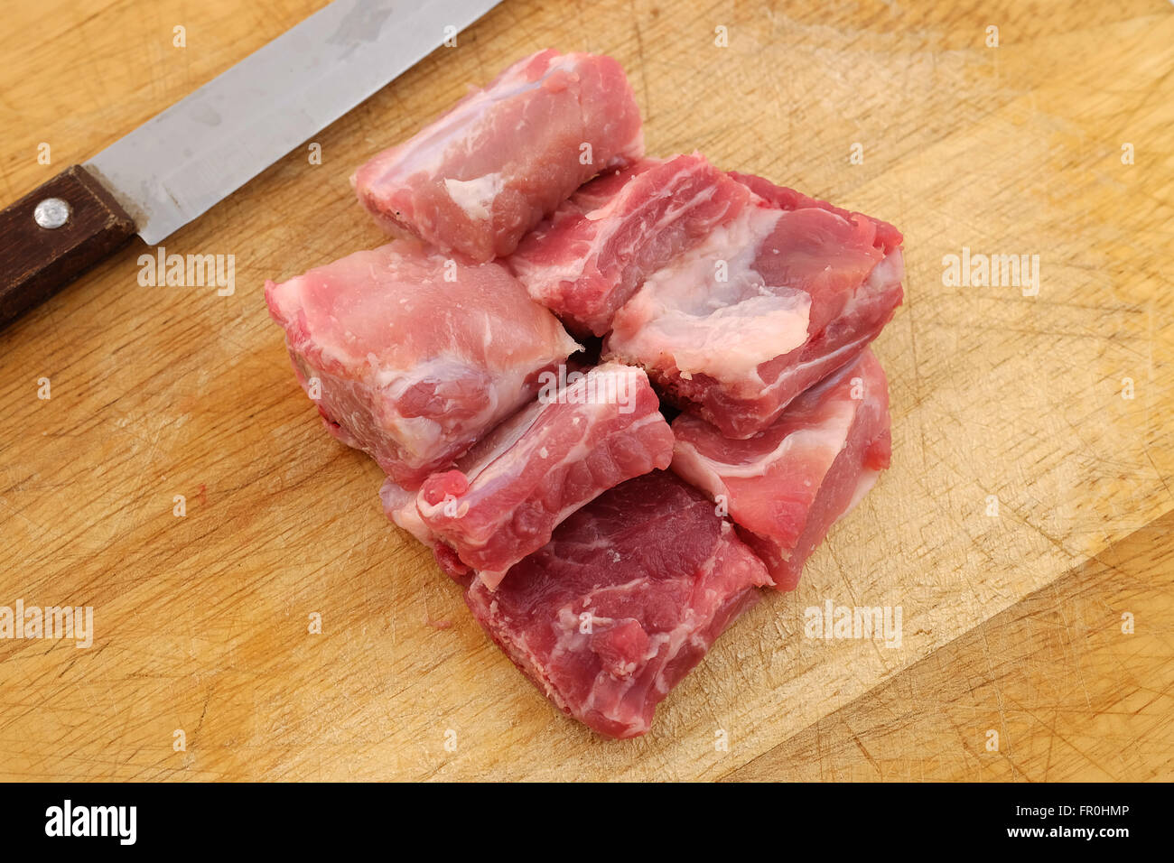 Uncooked pork ribs hi-res stock photography and images - Alamy