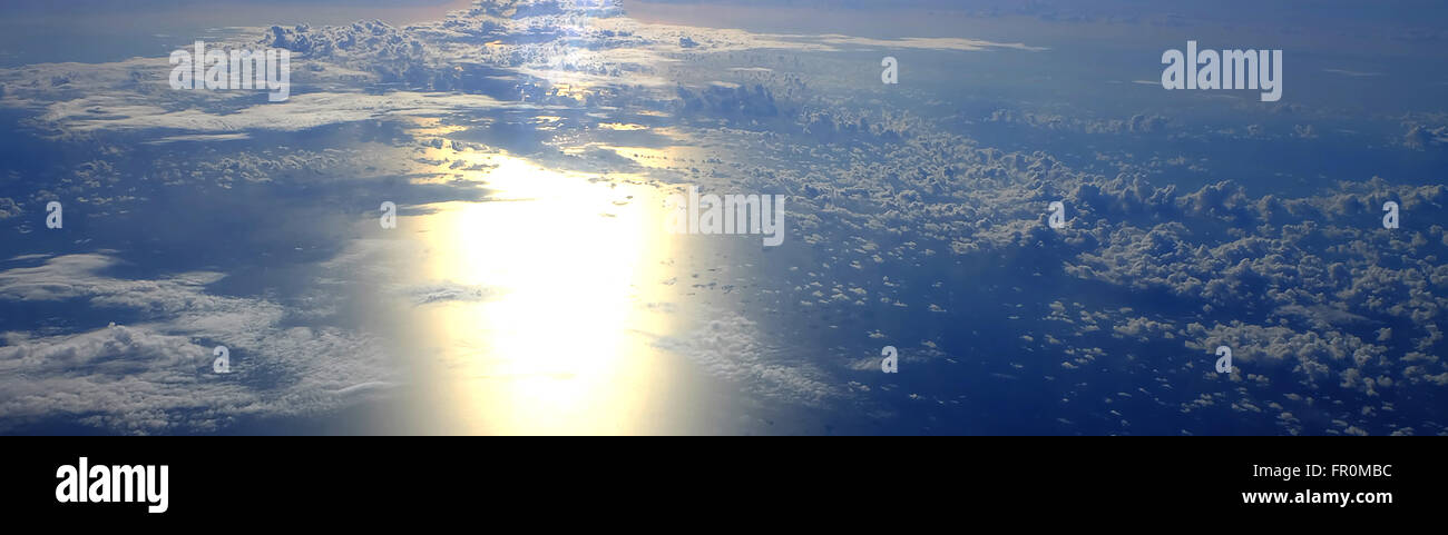 View of beautiful cloud of airplane from window - (Soft Focus Stock ...