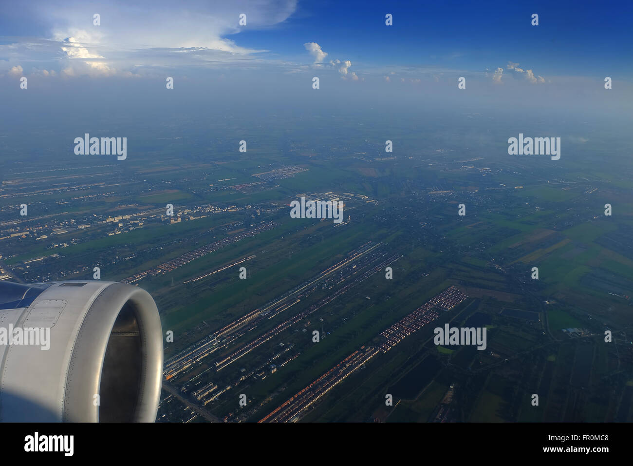 View of beautiful cloud of airplane from window - (Soft Focus Stock ...