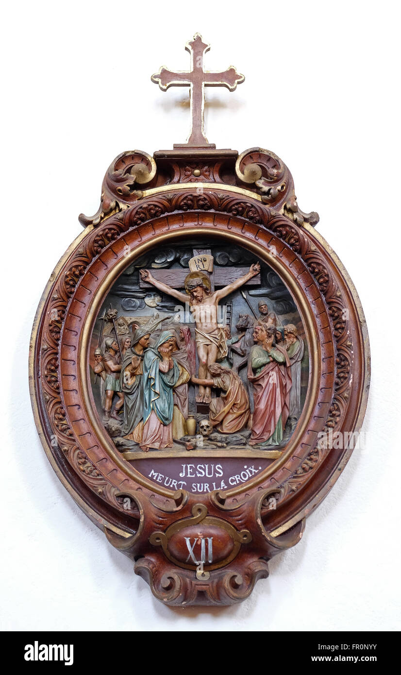 12th station of the cross hi-res stock photography and images - Alamy