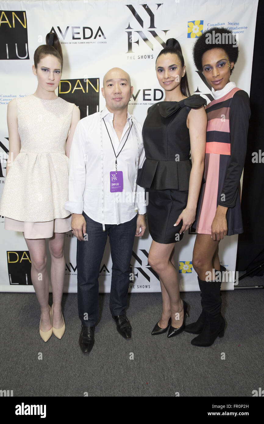 New York Fashion Week Fall/Winter 2016 - Dan Liu - Backstage Featuring ...