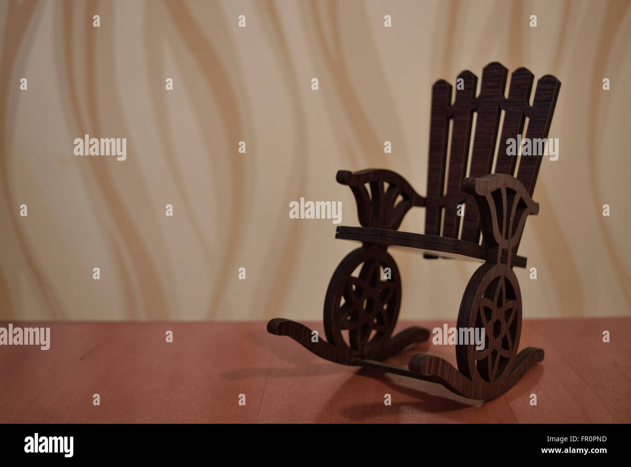 brown miniature chair Stock Photo - Alamy