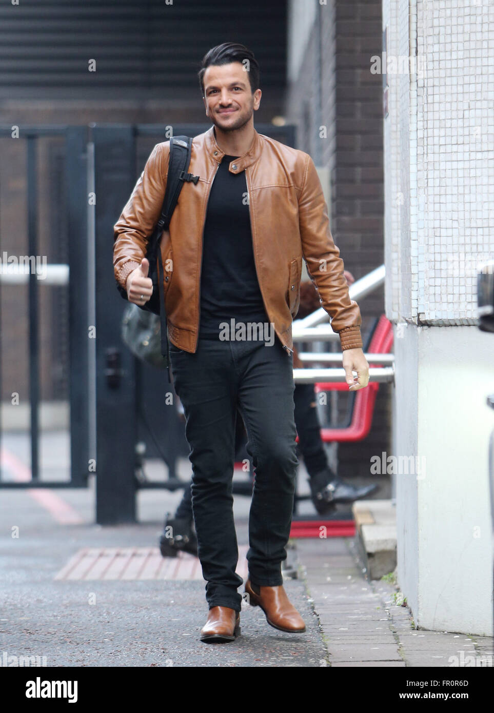 Peter Andre outside ITV Studios Featuring: Peter Andre Where: London ...