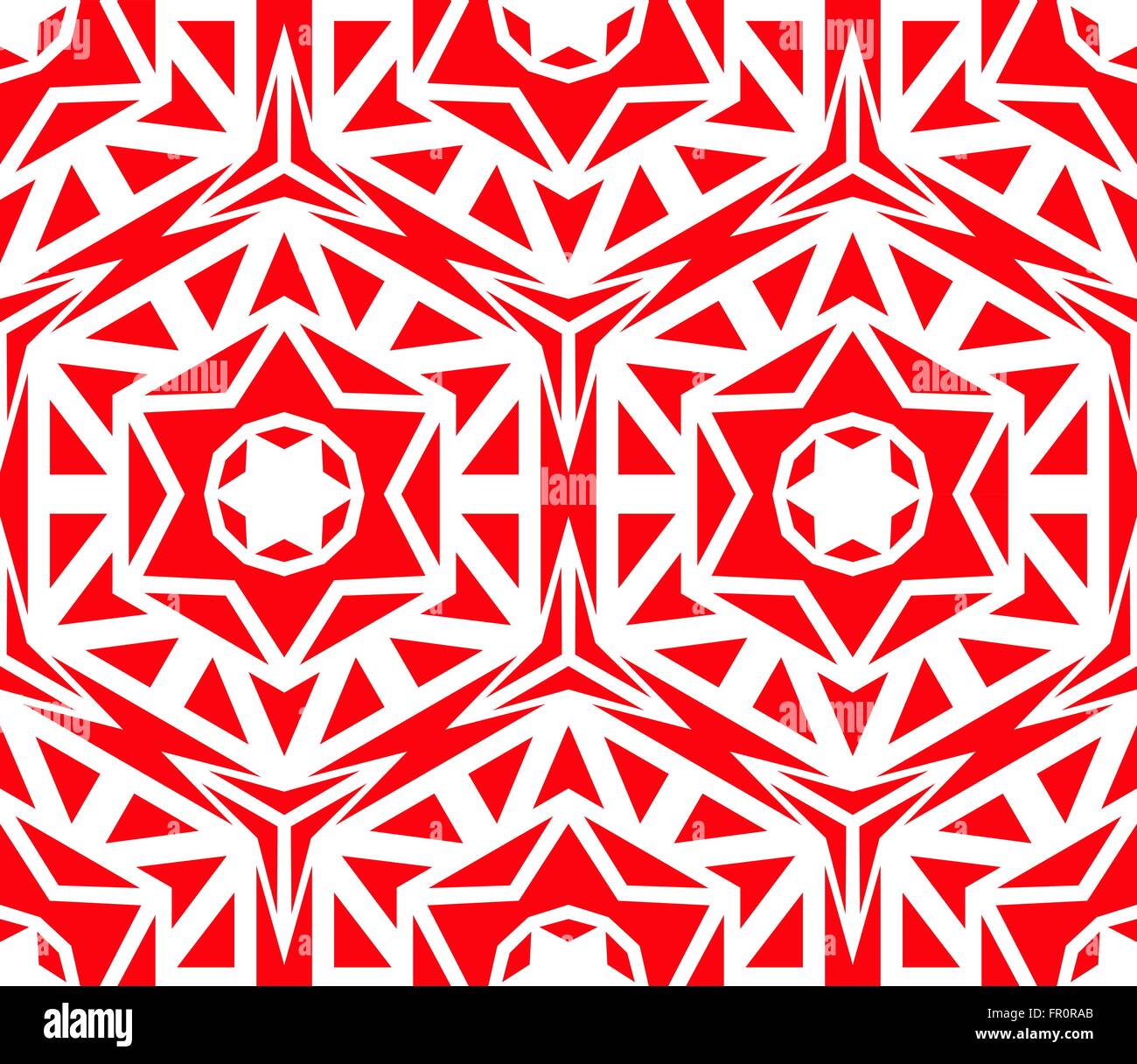 Solid Geometric Red Rose Pattern Stock Vector Image & Art - Alamy