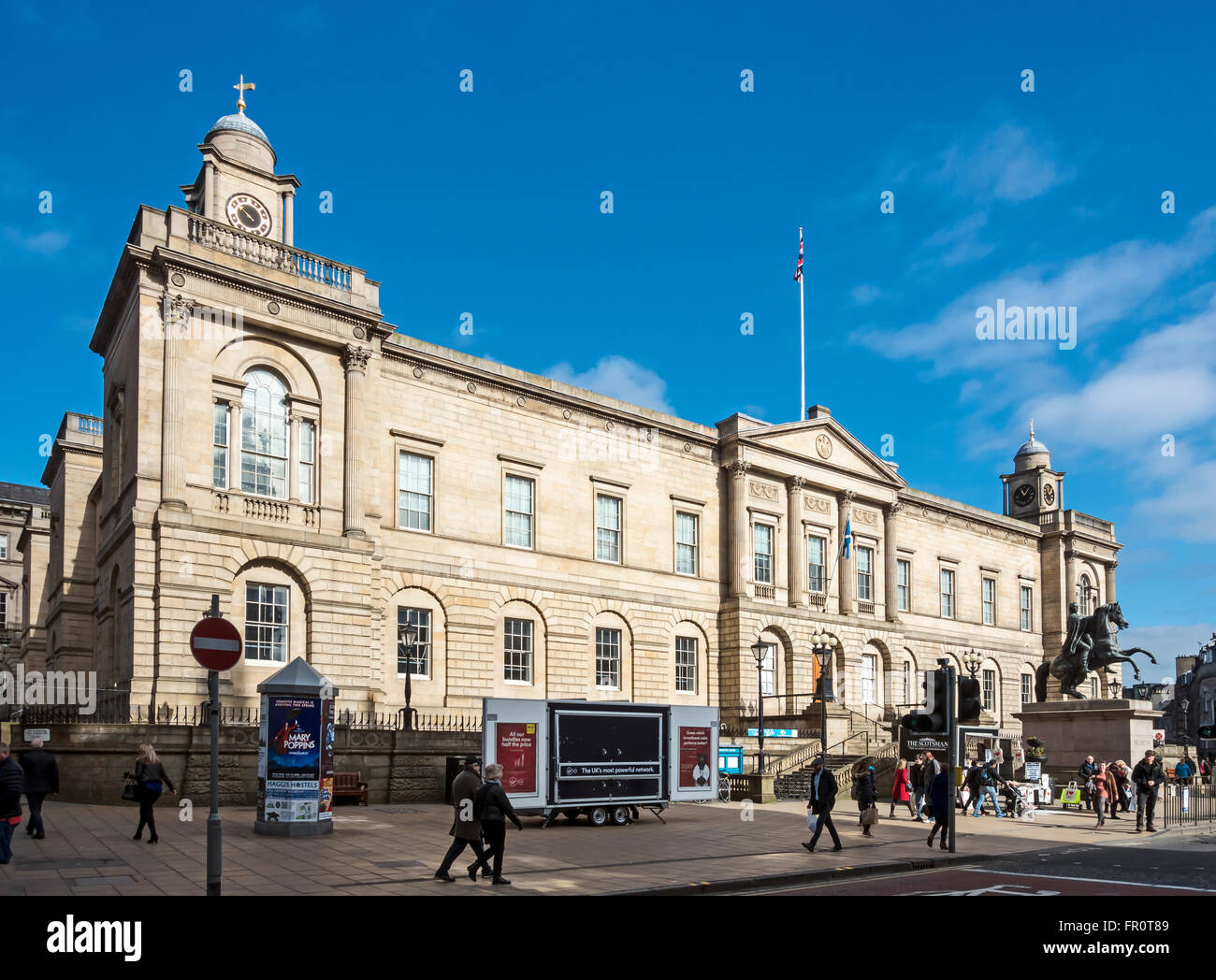 New Register House, main building of the General Register Office for ...