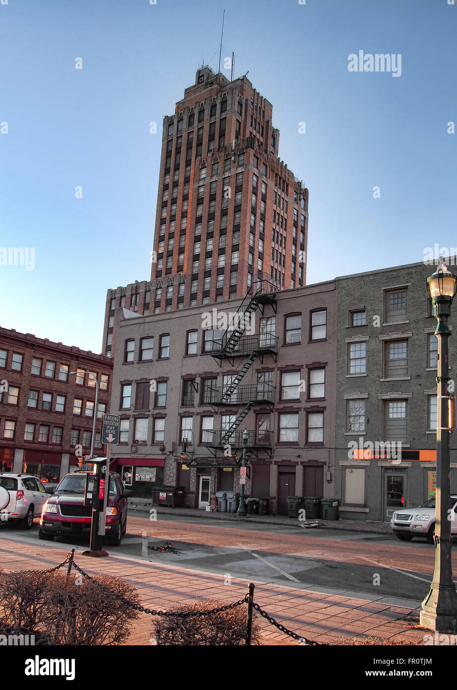 State Tower Building and Hanover Square, Syracuse, New York, March ...