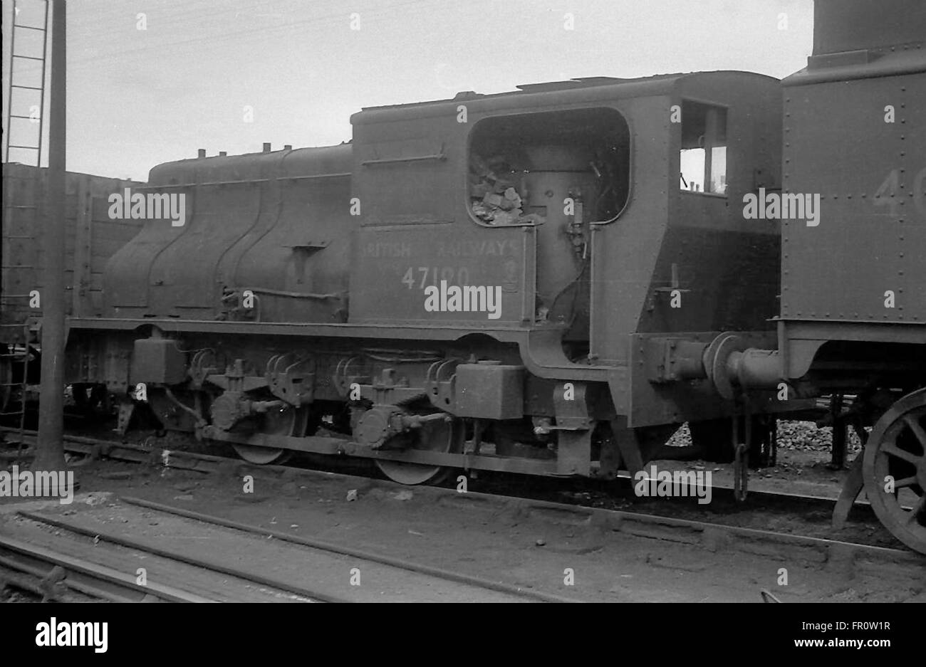 S&DJR Sentinel 0-4-0 shunter as BR 47190 Stock Photo - Alamy