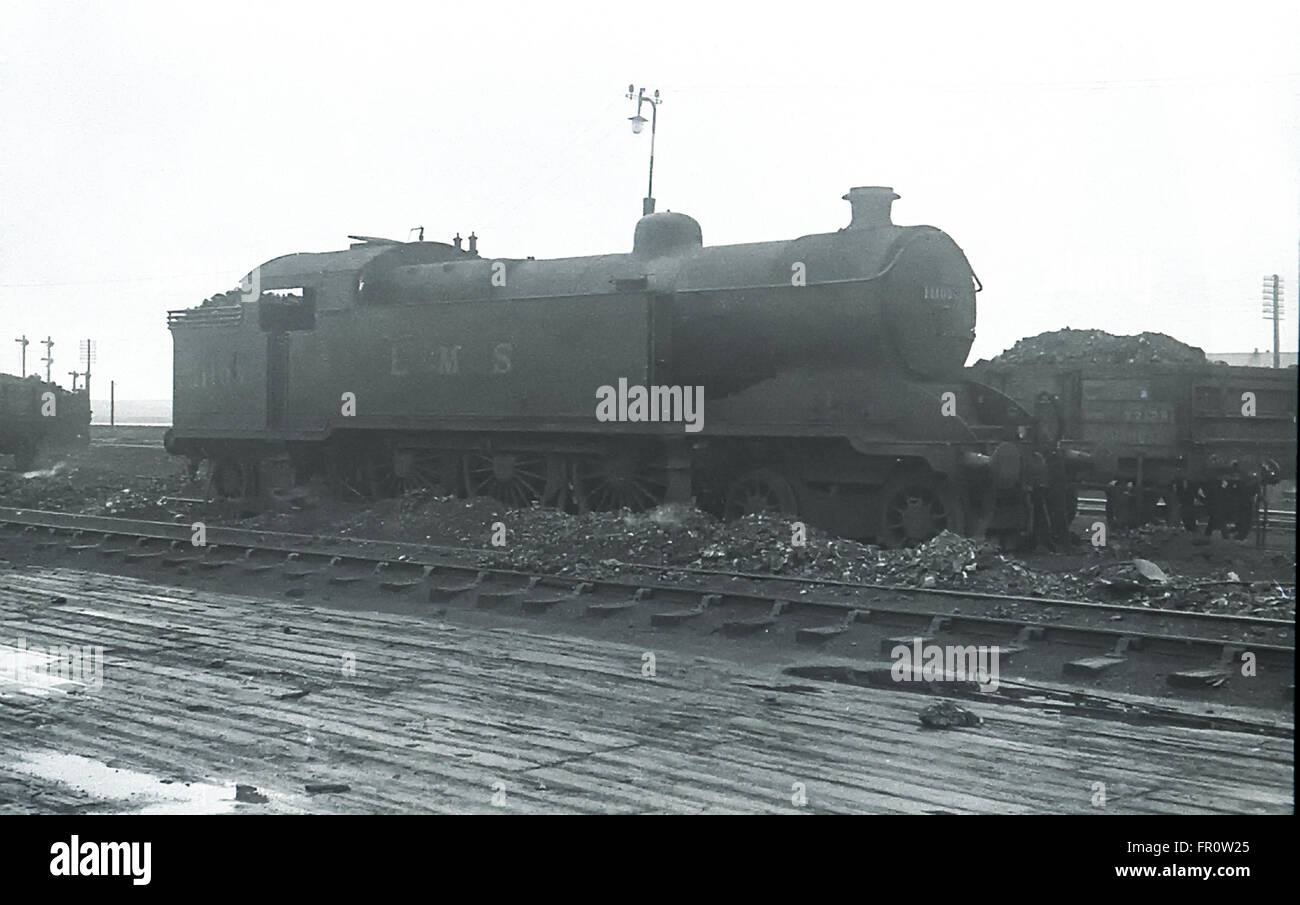 2100 Class LT&SR 4-6-4T awaiting scrapping in 1934 Stock Photo - Alamy
