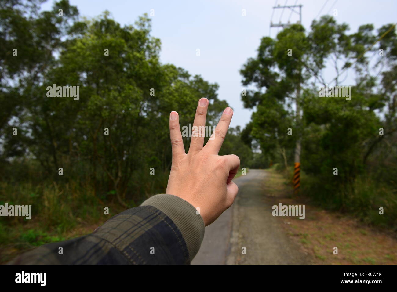 Three gesture symbol hi-res stock photography and images - Alamy
