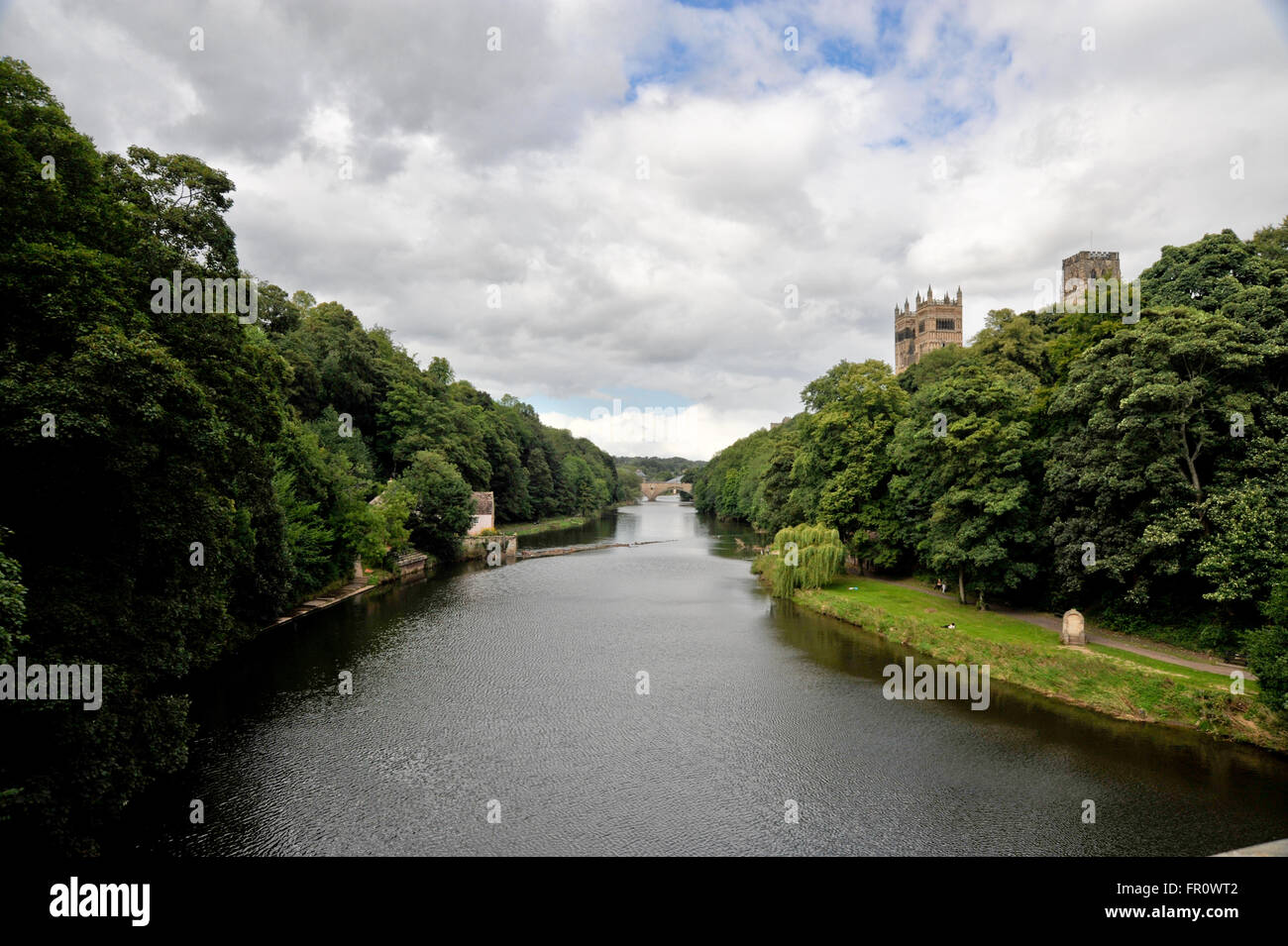 River Wear in Durham England Stock Photo - Alamy