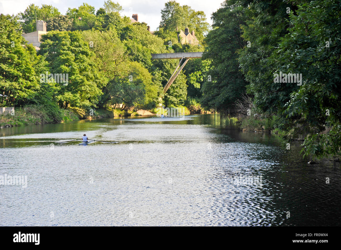 Durham riverbank hi-res stock photography and images - Alamy