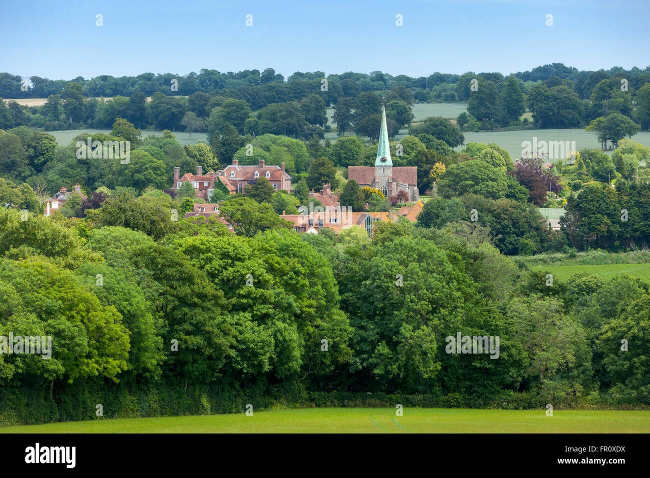 Barham Kent England Stock Photo - Alamy