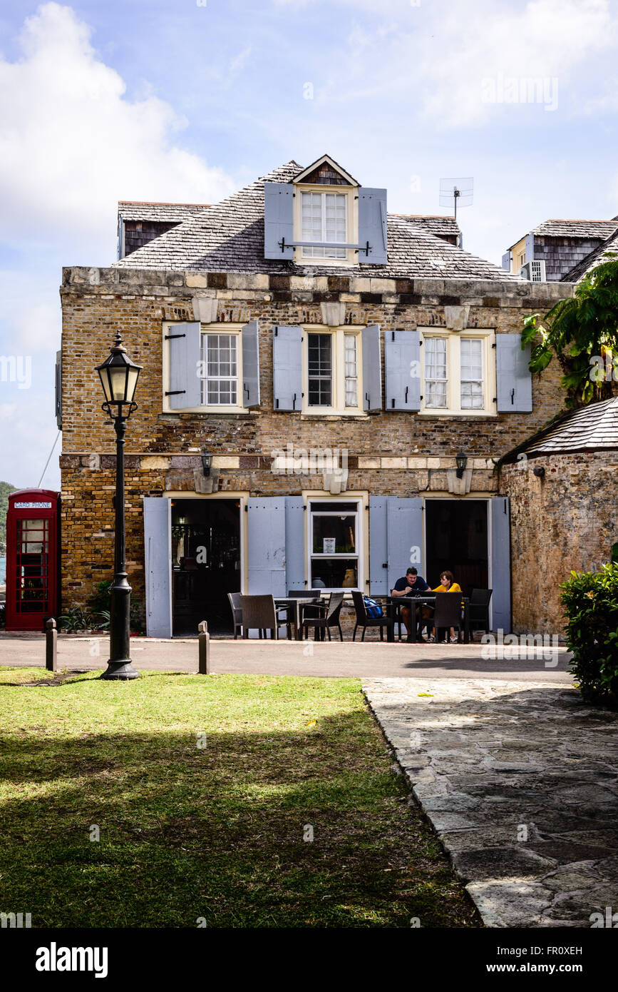 The Mainbrace Pub, Copper & Lumber Store, Nelson's Dockyard, English ...
