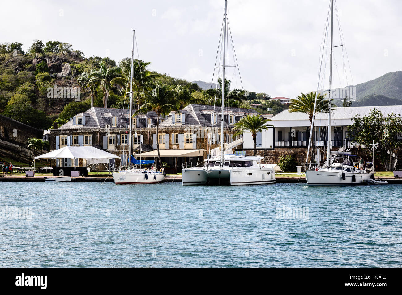 Nelson's Dockyard, English Harbour, Antigua Stock Photo - Alamy