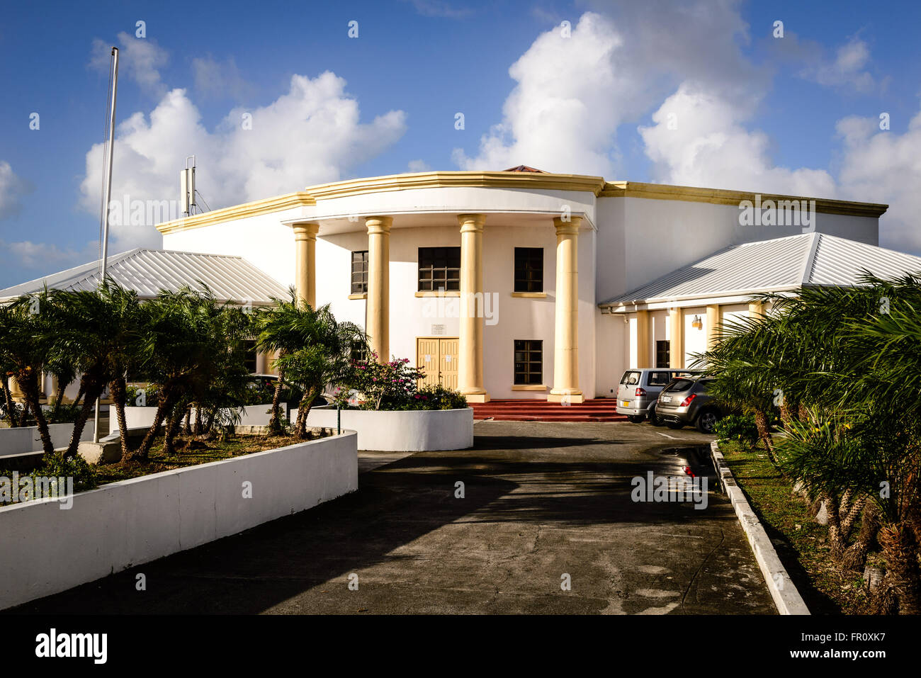 Antigua Government Building Antigua: New UPP Leader And Opposition