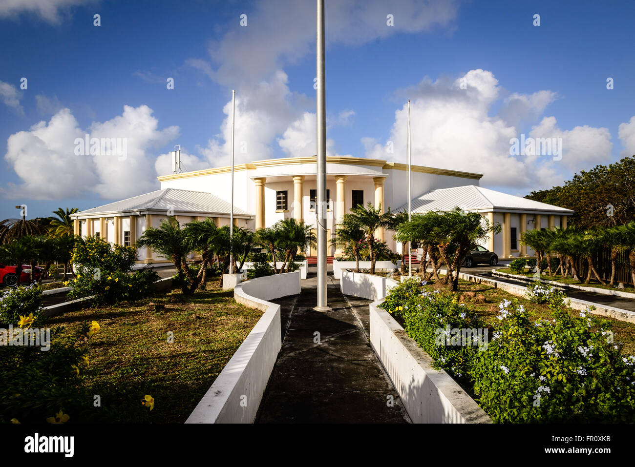 Antigua Government Building Antigua: New UPP Leader And Opposition