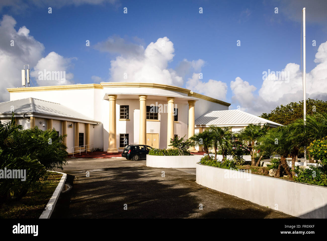 Parliament Building, Antigua Parliament & Government Complex, Queen ...