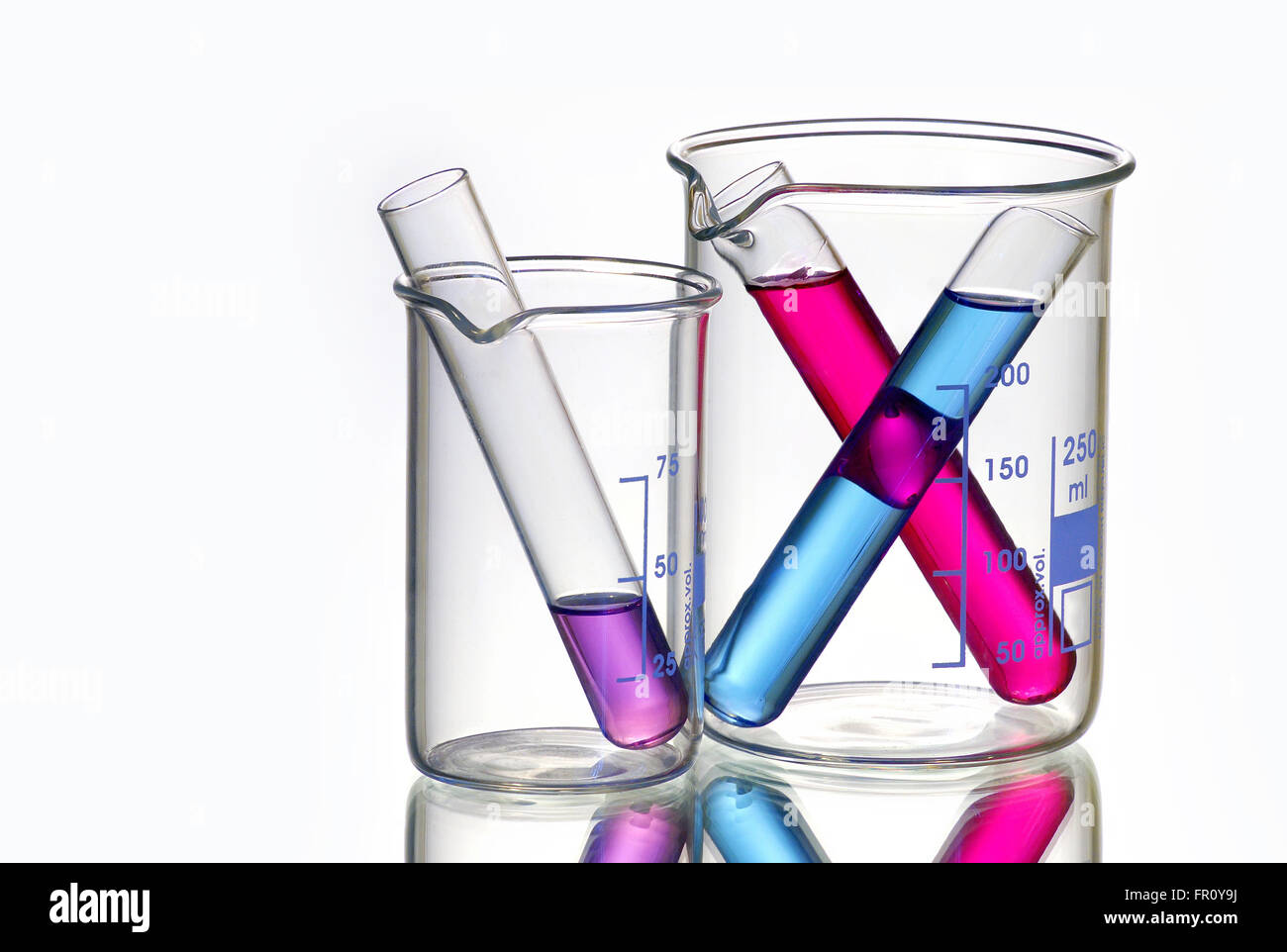 Different Kinds of Chemicals in Test Tubes Stock Photo - Alamy