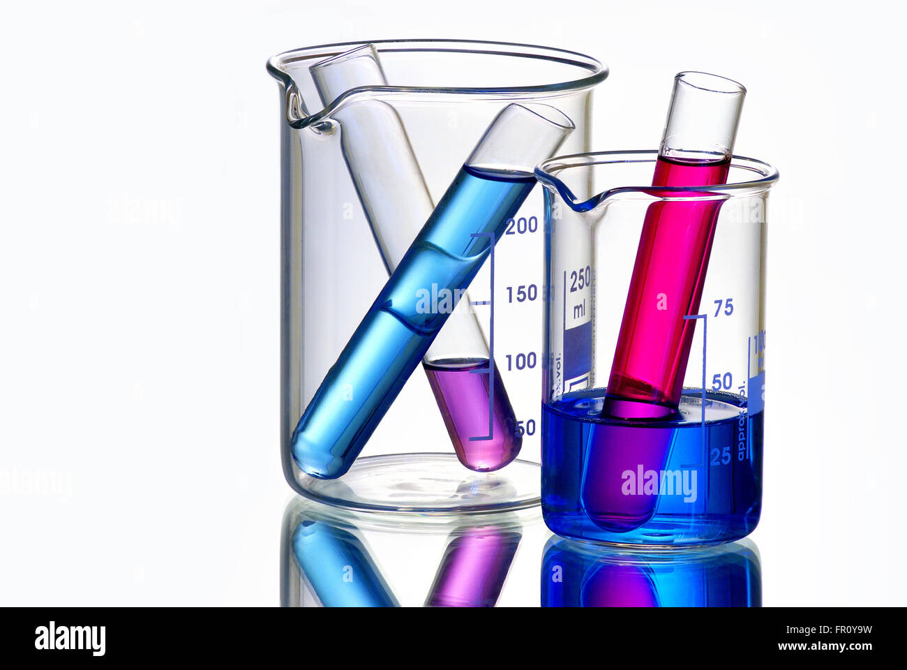 Different Kinds of Chemicals in Test Tubes Stock Photo - Alamy