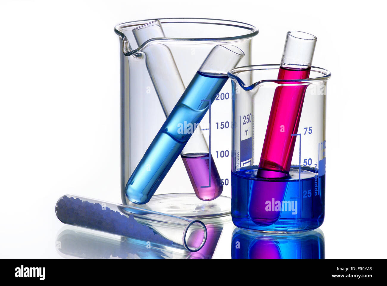 Different Kinds of Chemicals in Test Tubes Stock Photo - Alamy