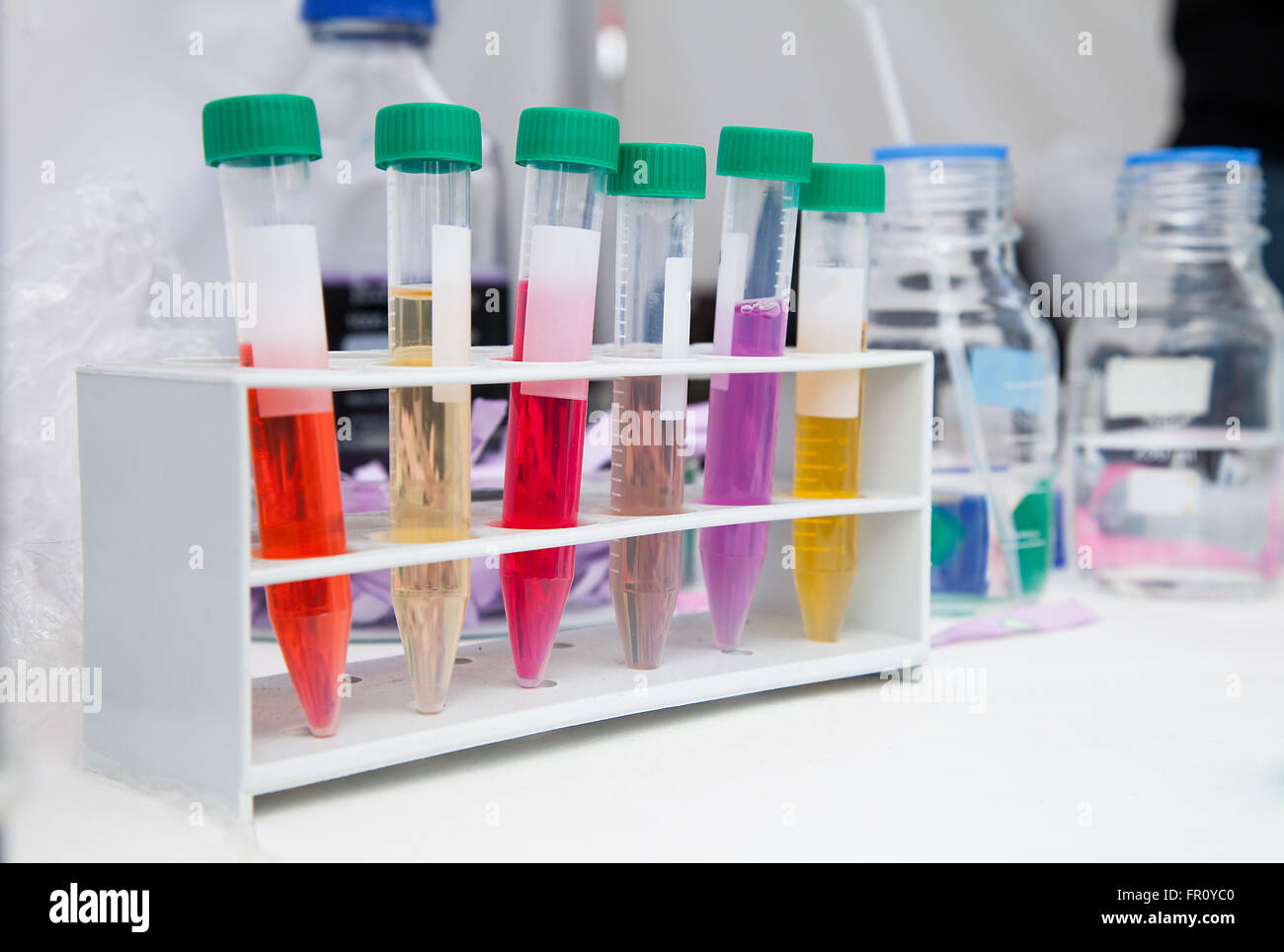 Test tube rack isolated hi-res stock photography and images - Alamy