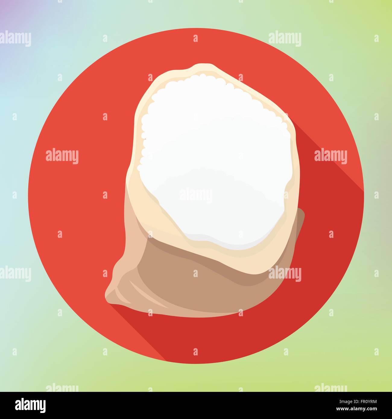 flour powder sack bag icon Stock Vector Image & Art - Alamy