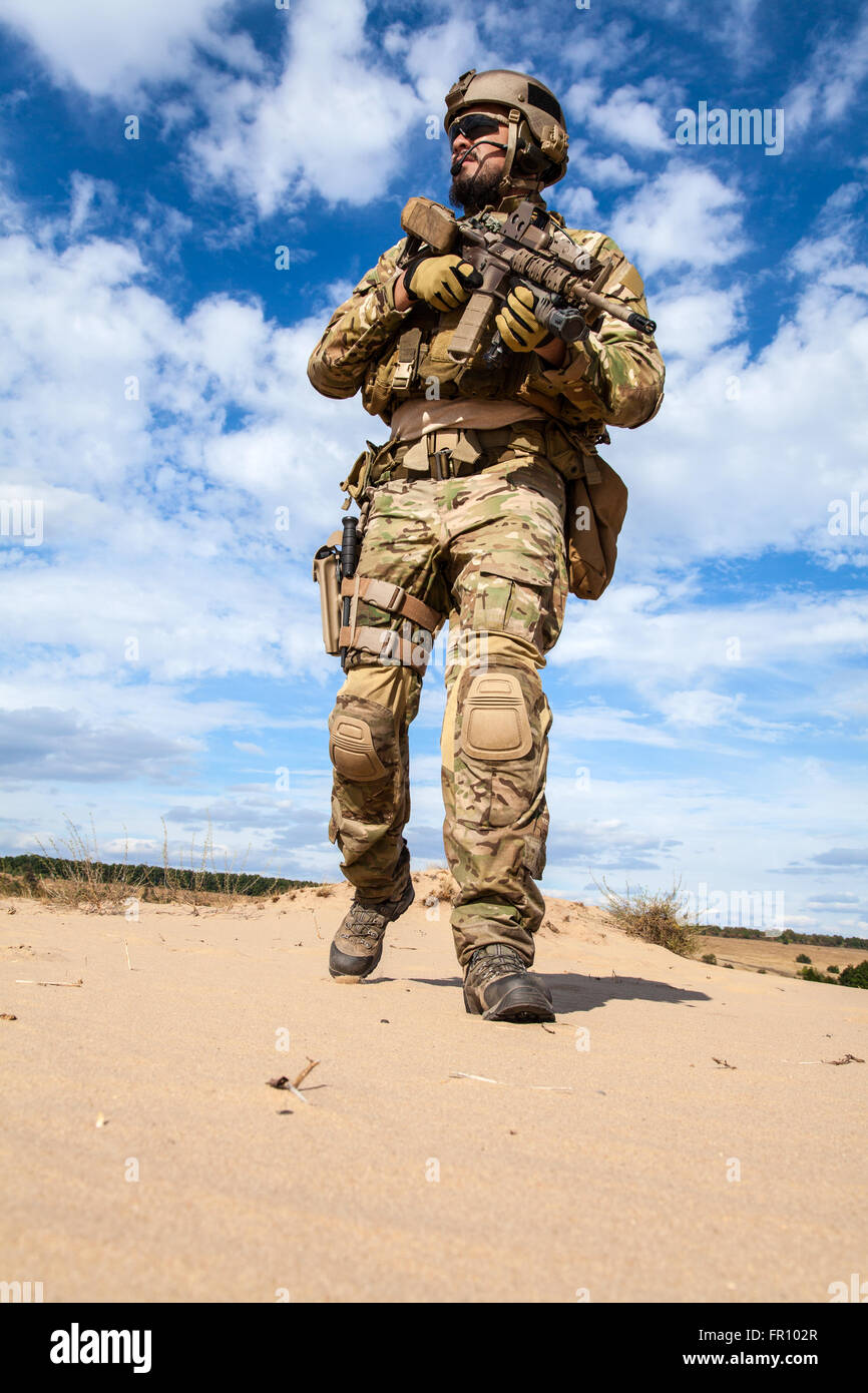 US Army Special Forces Group soldier Stock Photo - Alamy