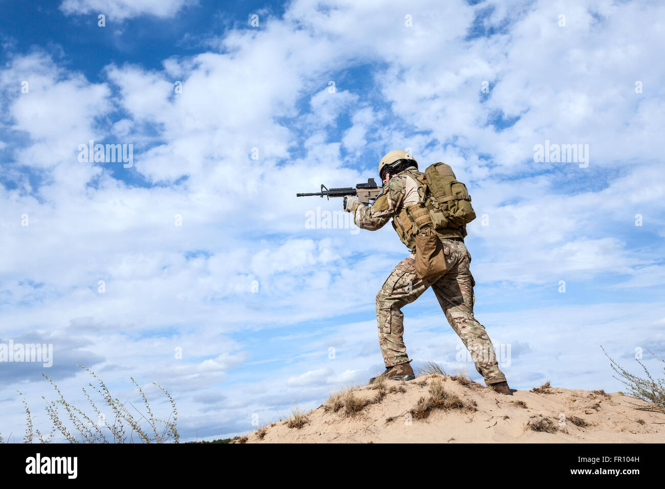US Army Special Forces Group soldier Stock Photo - Alamy